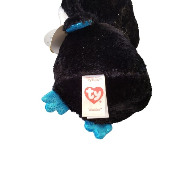Ty | Toys | Ty Beanie Boos Waddles The Penguin 6 Plush Stuffed Animal ...